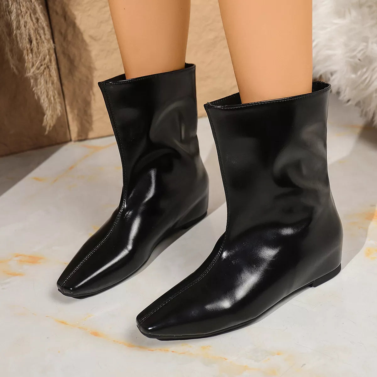 Stacey B's Point Toe Leather Boots – Stacey B's Store